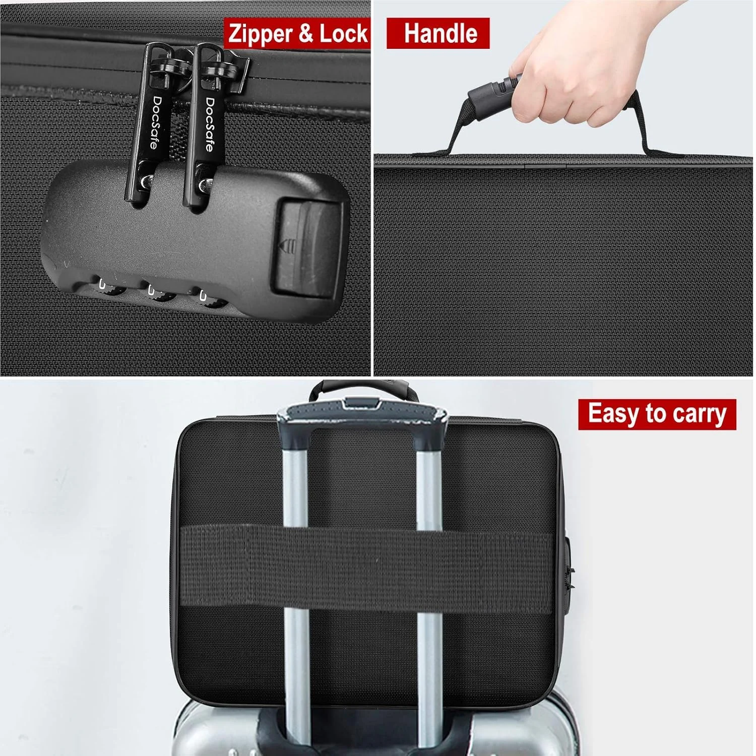 "DocSafe: Premium Fireproof Document Organizers & Storage Solutions"